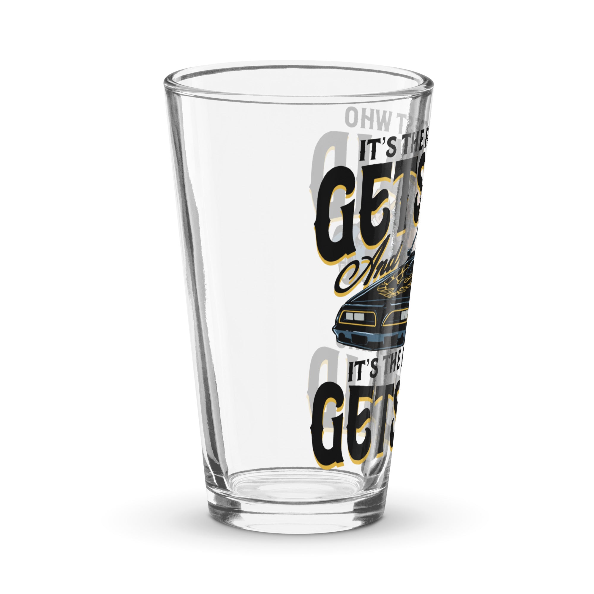 Laid & paid pint glass – Cornbread Country Club