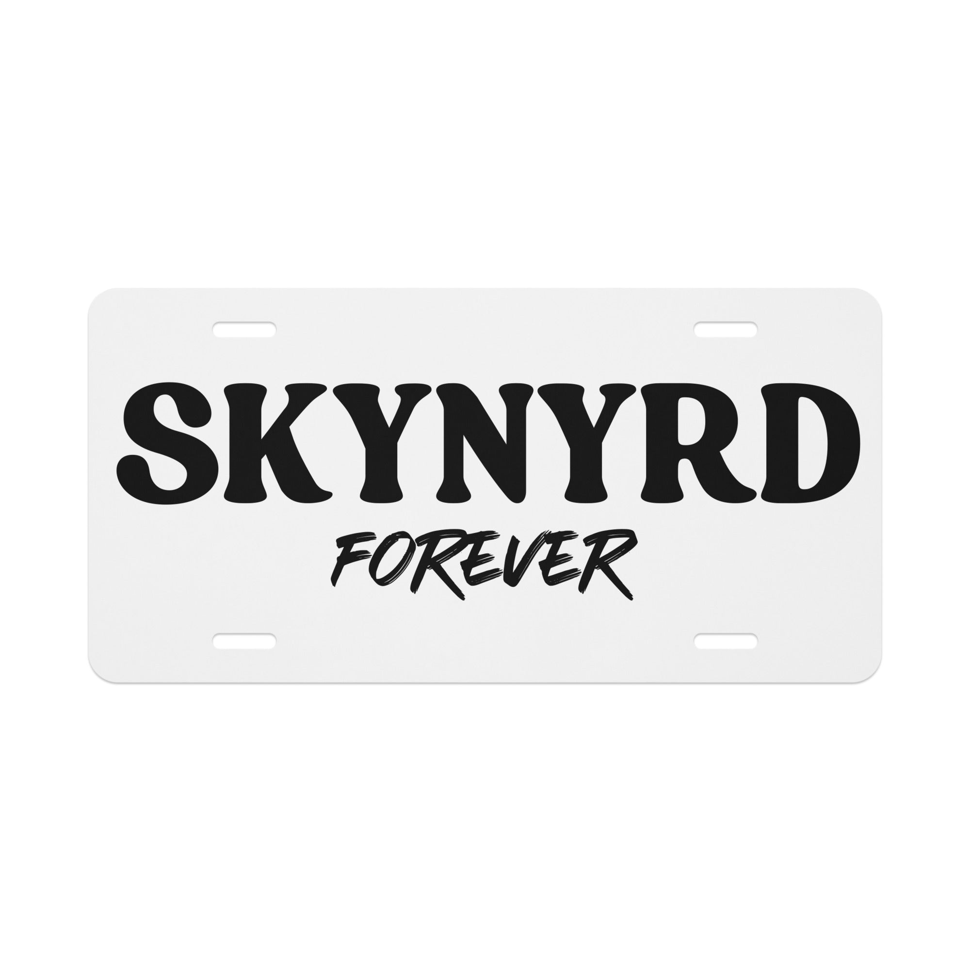 Skynyrd forever license plate – Cornbread Country Club